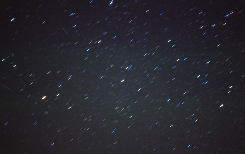 Star pics from Leonids meteor shower